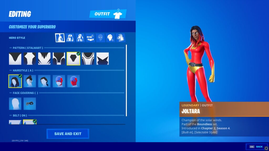 Fortnite Superhero Boundless Skins Createcustomize Your Own Skin Fortnite Insider