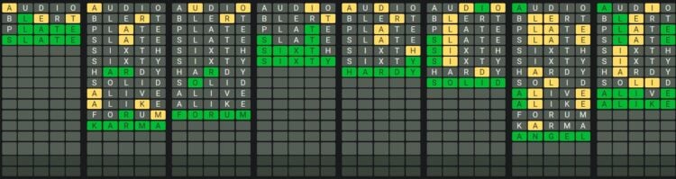 Daily ‘Octordle’ Answers 1235 June 12th, 2025 – Hints and Solutions (6 ...