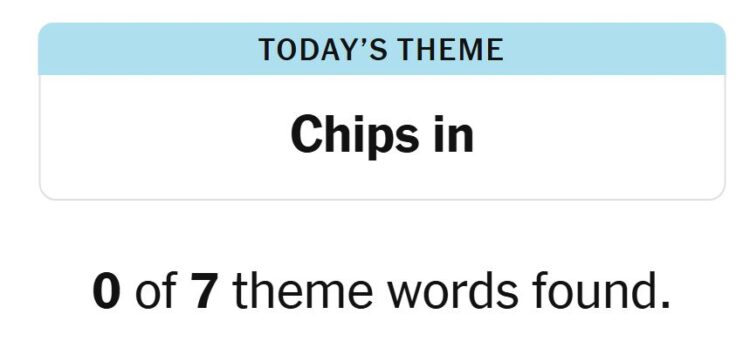 Today’s NYT ‘Strands’ #507 Hints, Spangram Answers July 23rd, 2025 ...