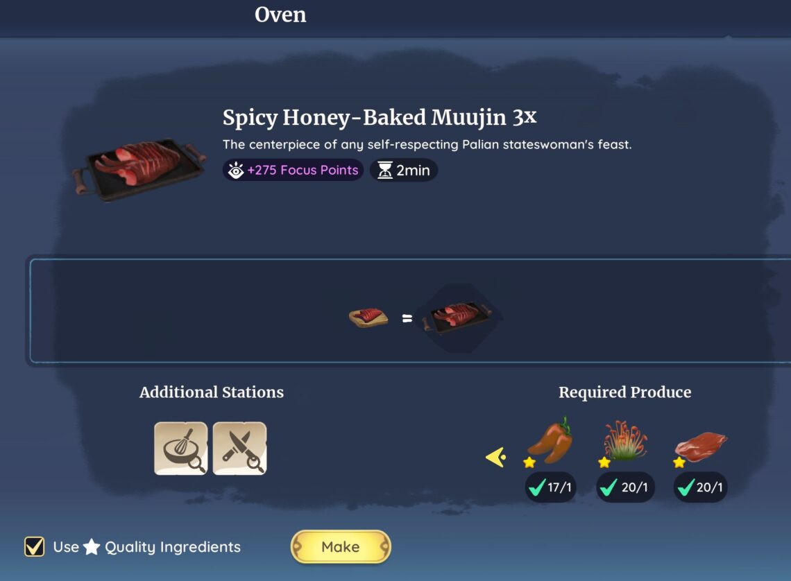How and Where to Find the Spicy Honey-Baked Muujin Recipe in Palia ...