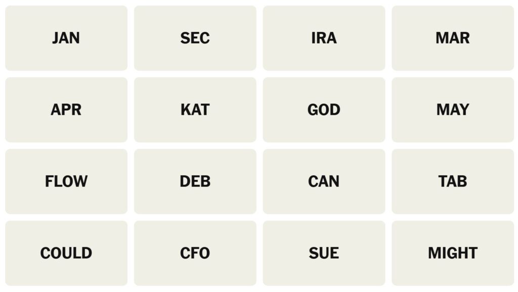 ‘NYT Connections’ Answers Today November 26th, 2025 – 899 Hints and ...